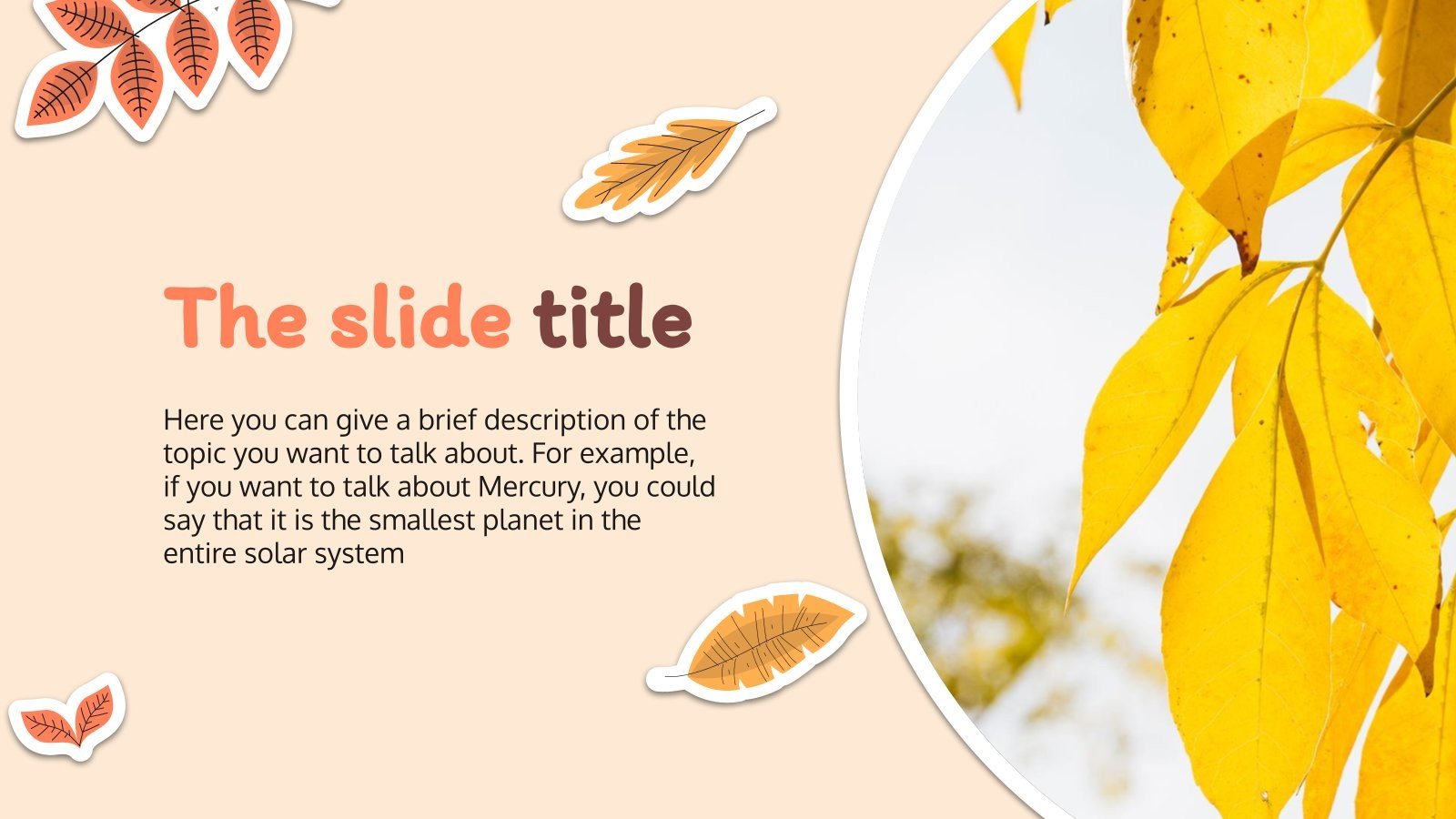 Fall Sales MK Campaign | Google Slides & PowerPoint