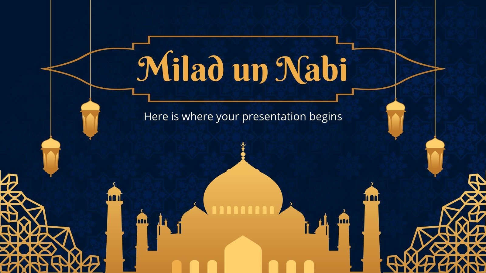 Milad un Nabi | Google Slides & PowerPoint template