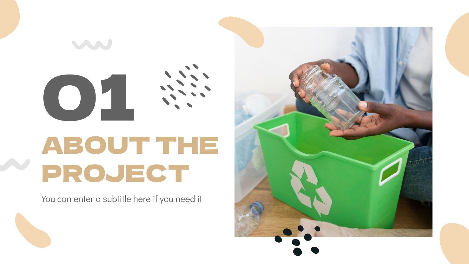 No More Plastic Project Proposal | Google Slides & PowerPoint