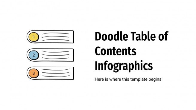 Free Table Infographics for Google Slides and PowerPoint