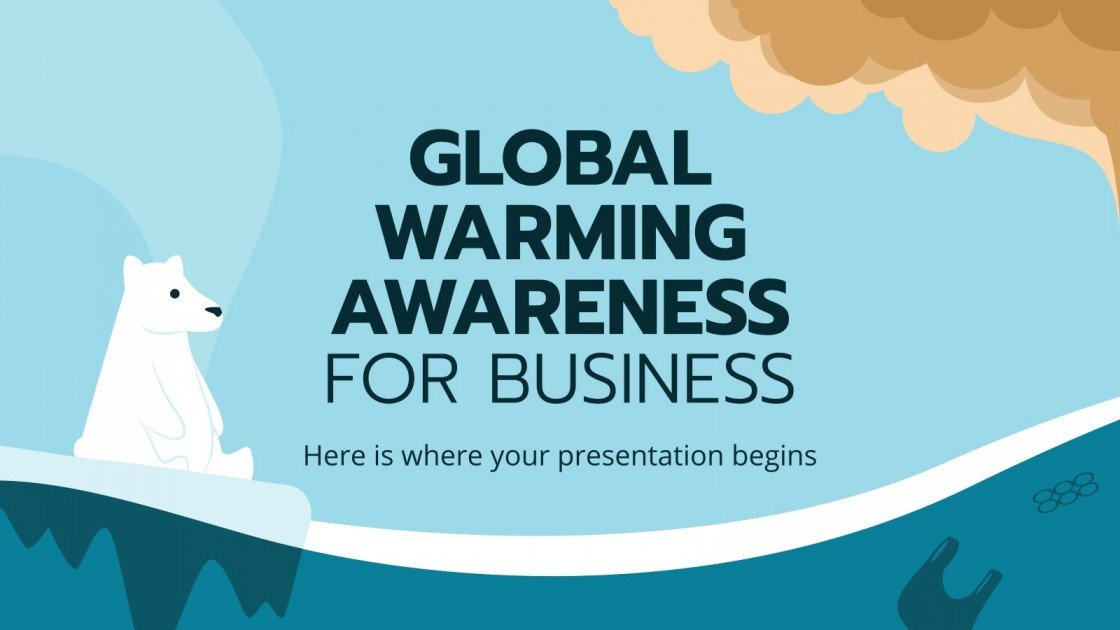 Kostenlose Google Slides und PPT-Vorlagen zum Klimawandel