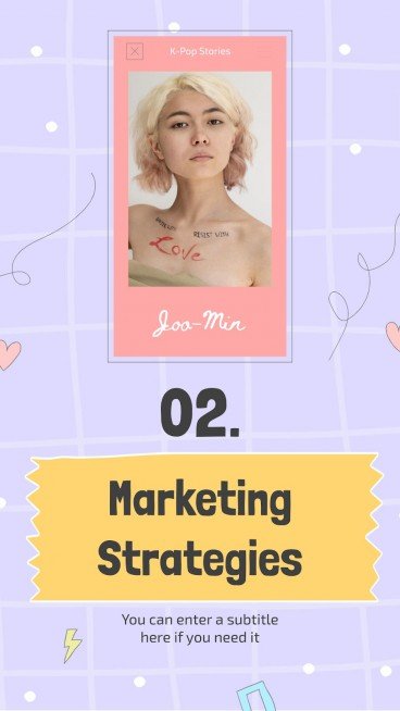 K-Pop IG Stories for Marketing | Google Slides & PowerPoint