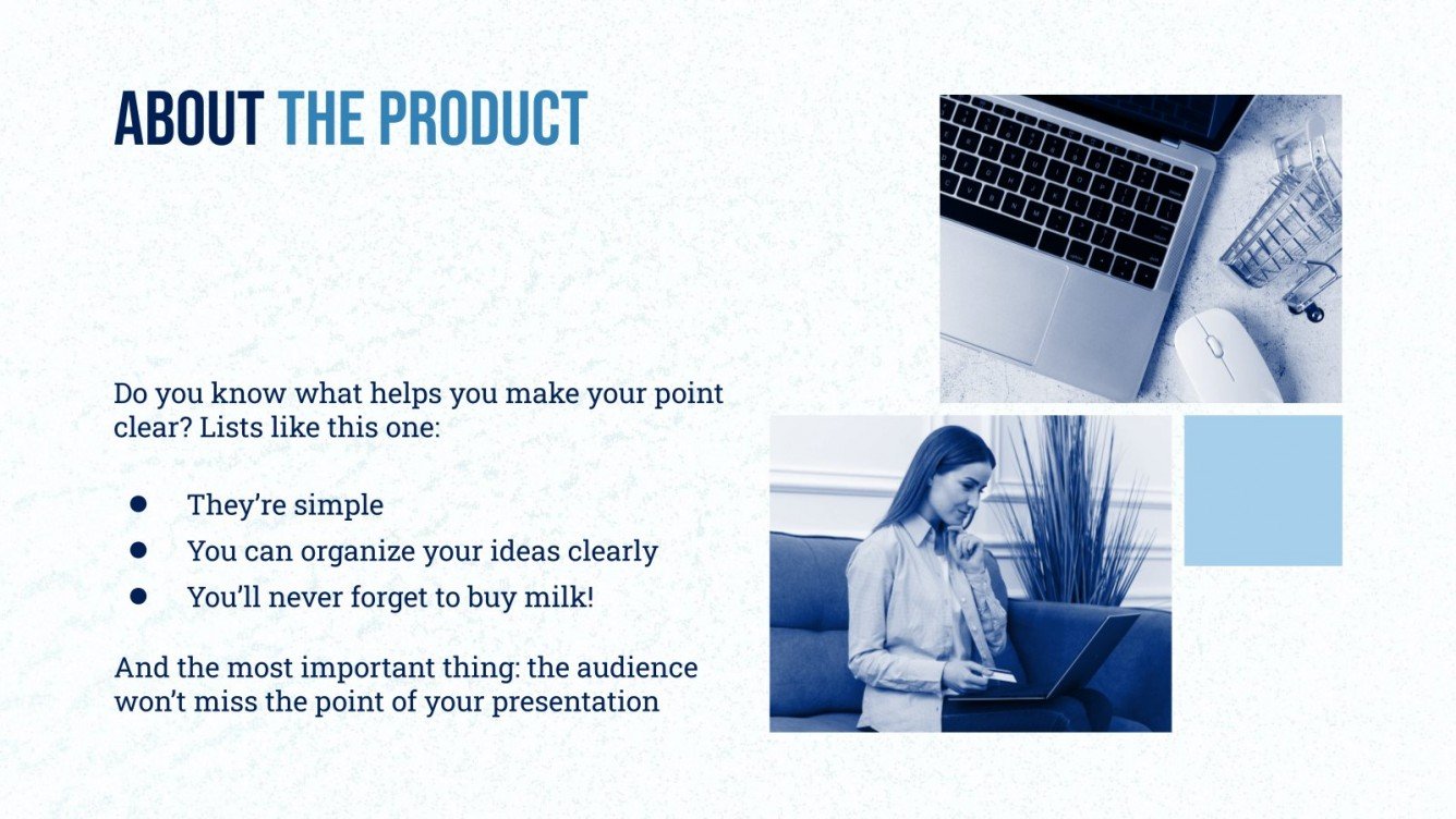 Campaña de marketing azul formal | Google Slides y PPT