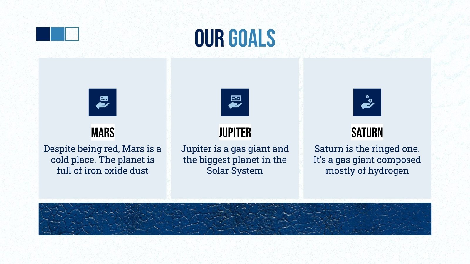 Campaña de marketing azul formal | Google Slides y PPT