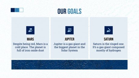 Campaña de marketing azul formal | Google Slides y PPT