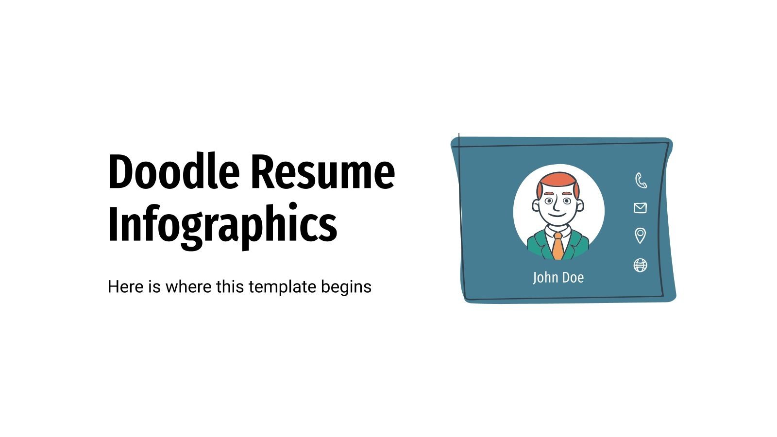 Free Resume Infographics for Google Slides and PowerPoint