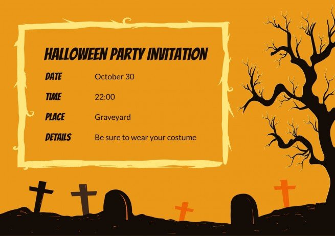 Halloween Party Invitations | Google Slides & PowerPoint