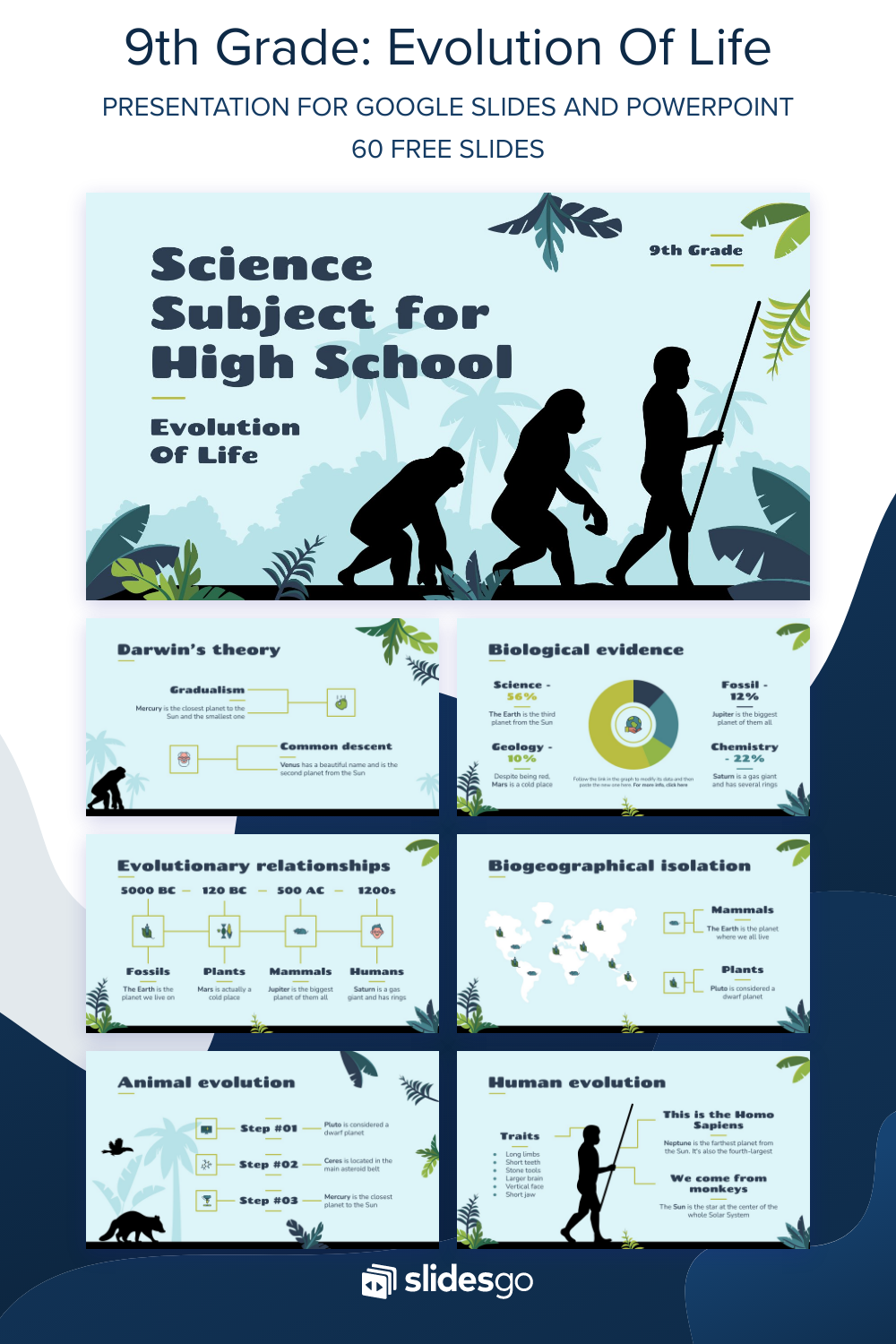 Science for 9th Grade: Evolution of Life | Google Slides & PPT