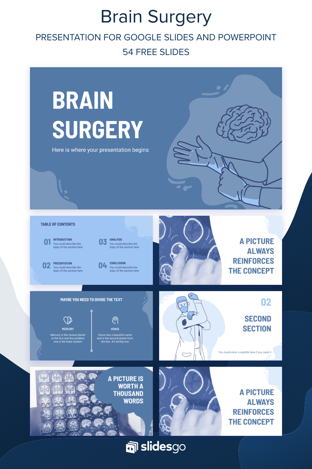 Brain Surgery Google Slides theme and PowerPoint template