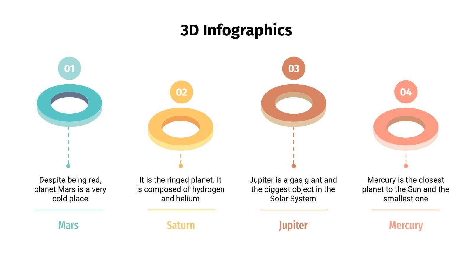 Free 3D Infographics for Google Slides and PowerPoint