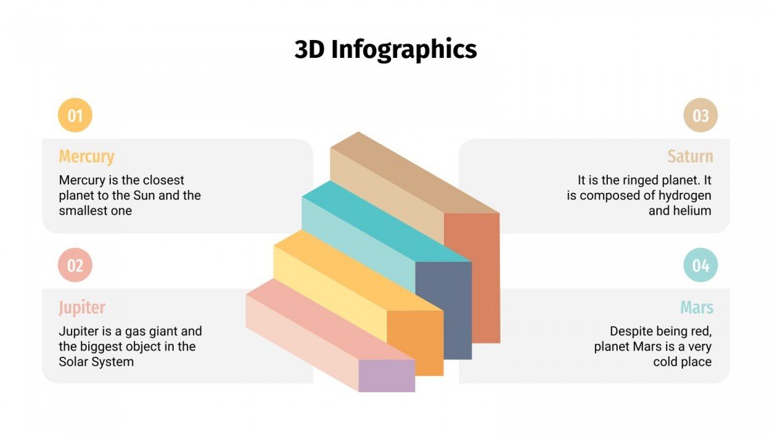 Free 3D Infographics for Google Slides and PowerPoint