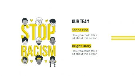 Black Lives Matter Google Slides theme and PowerPoint template