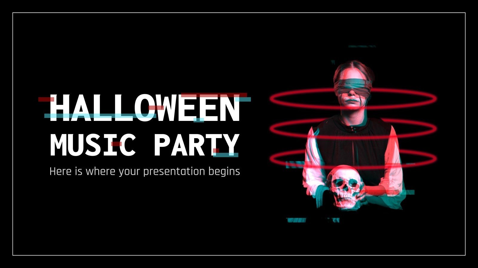 Halloween Music Party | Google Slides & PowerPoint