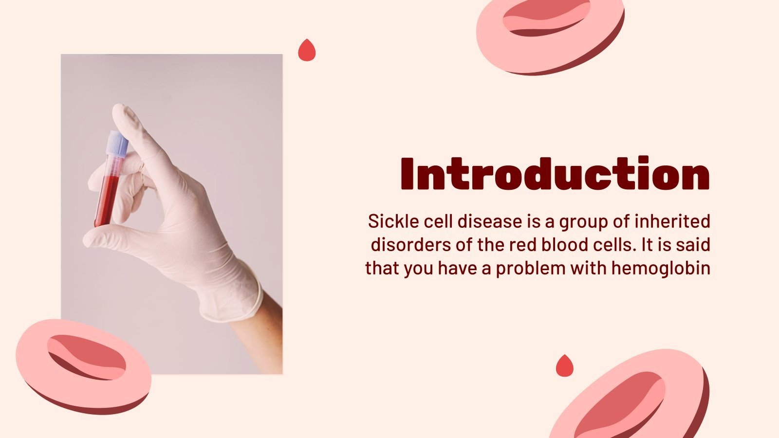 Sickle Cell Anemia | Google Slides & PowerPoint template