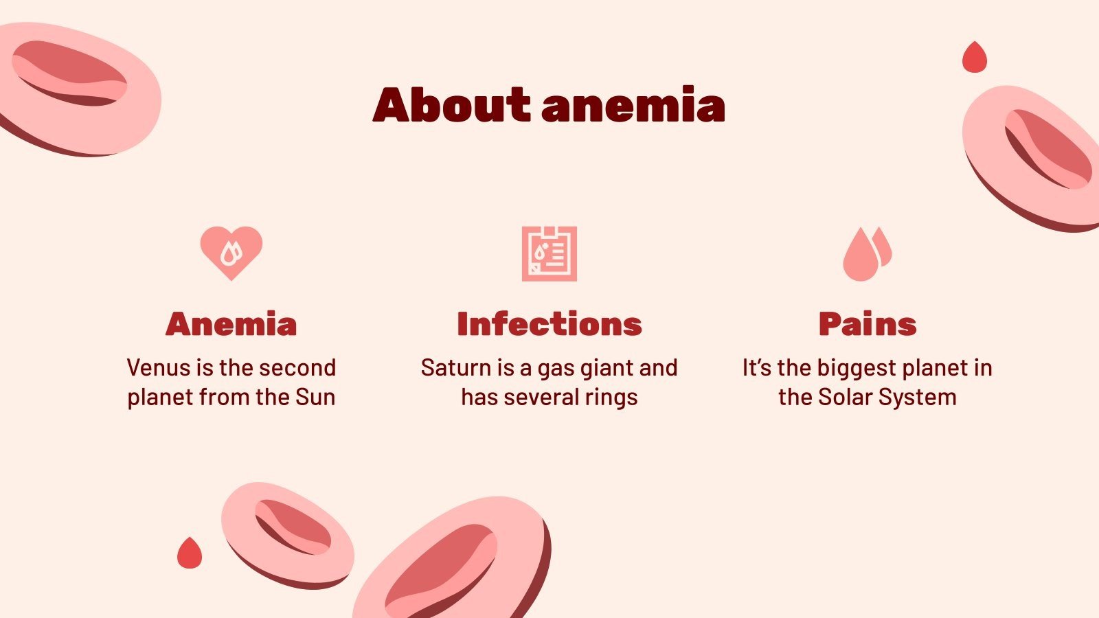 Sickle Cell Anemia | Google Slides & PowerPoint template