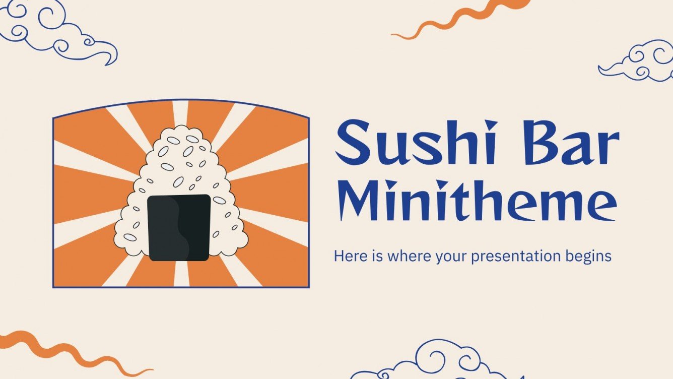 Free Sushi Google Slides themes and PowerPoint templates