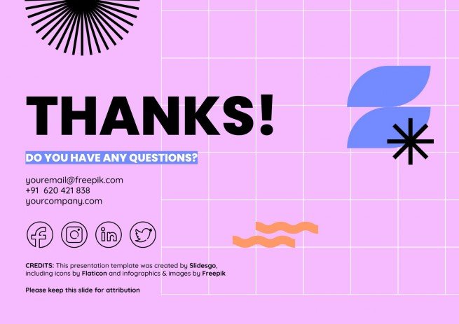 Cool & Simple Thesis Defense Brochure | Google Slides & PPT
