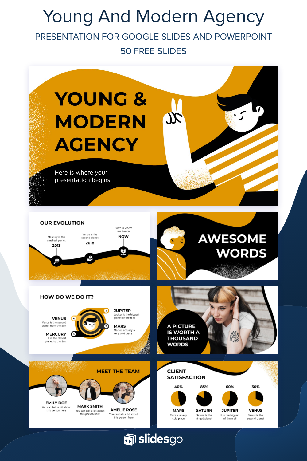Young & Modern Agency | Google Slides & PowerPoint