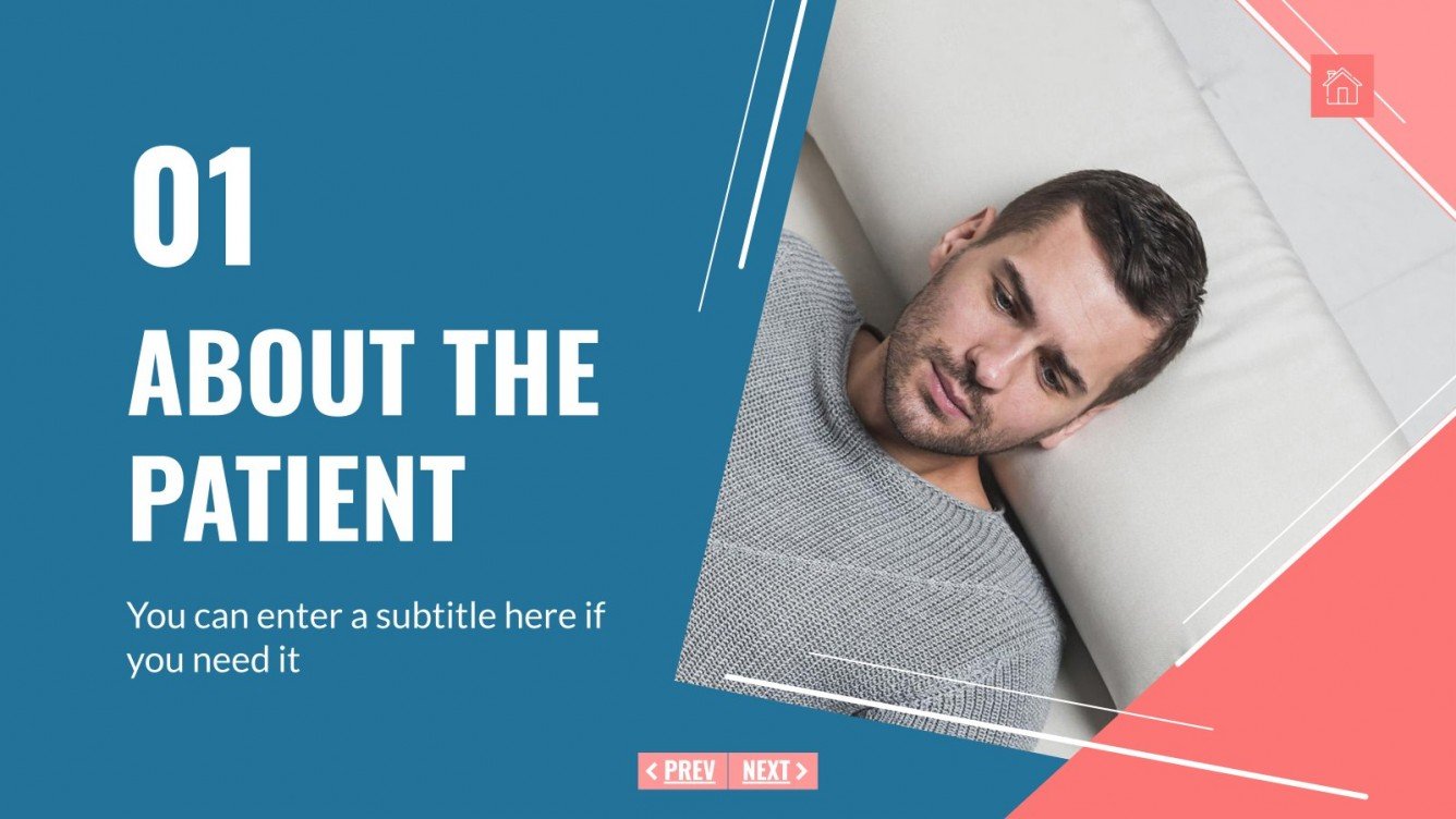 Mental Health Clinical Case Google Slides & PowerPoint template