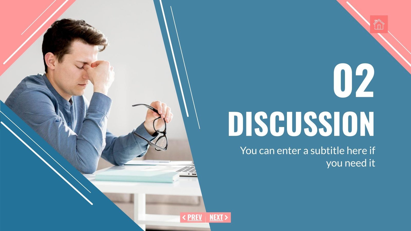 Mental Health Clinical Case Google Slides & PowerPoint template