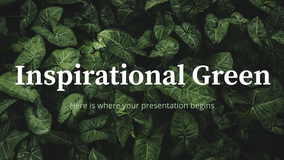 Google Slides & PowerPoint templates about trees
