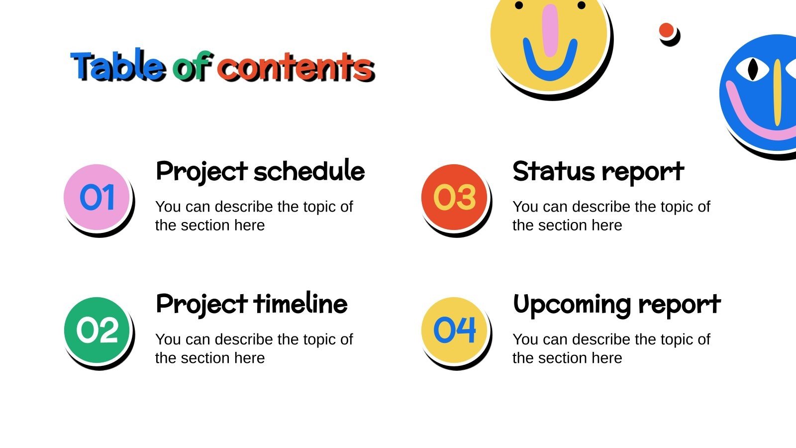 Nice Faces Meeting | Google Slides & PowerPoint template