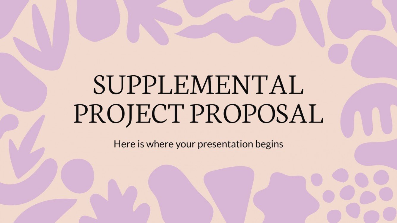 Supplemental Project Proposal | Google Slides & PowerPoint