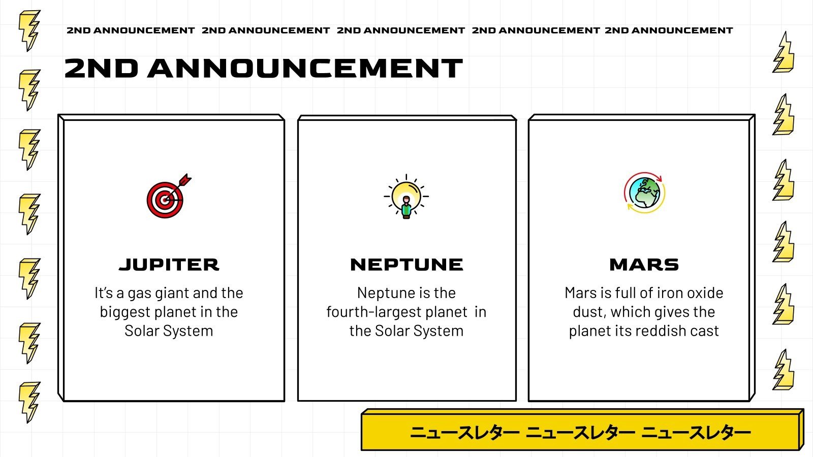 Full Energy Newsletter | Google Slides & PowerPoint template