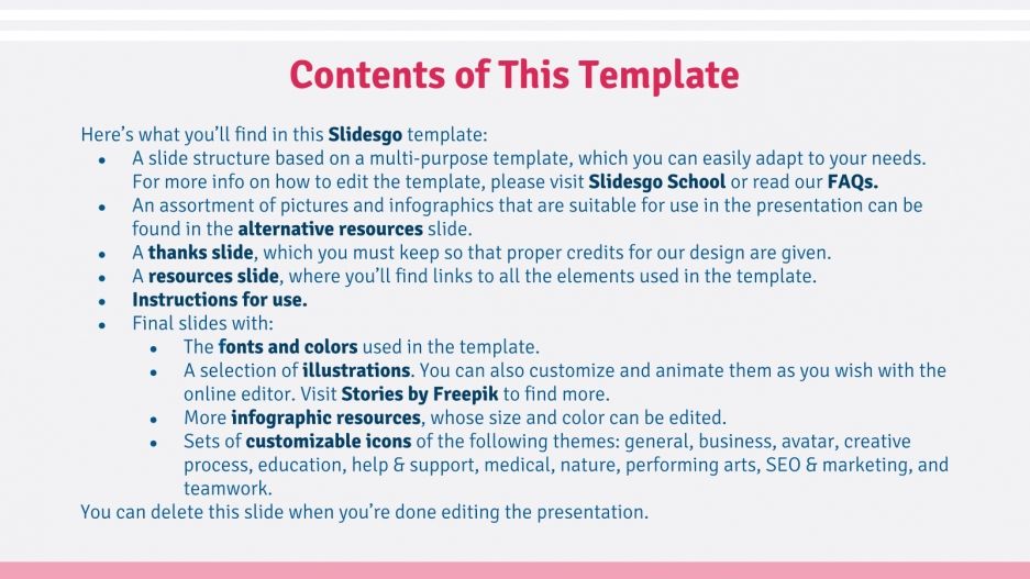 Human Body Google Slides theme and PowerPoint template