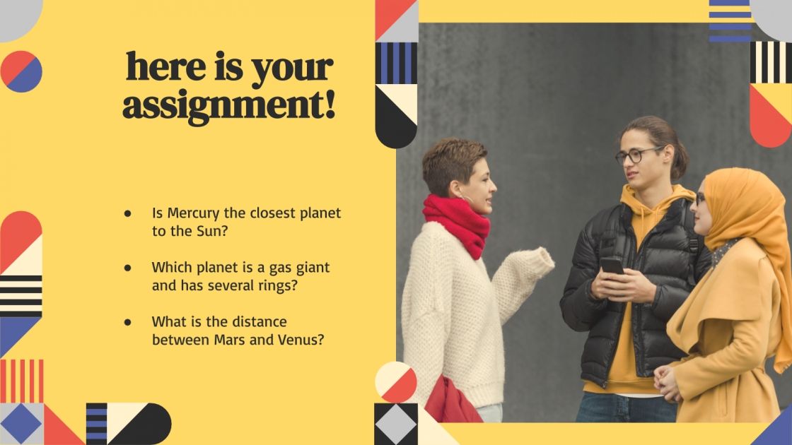 English Lesson Google Slides theme and PowerPoint template