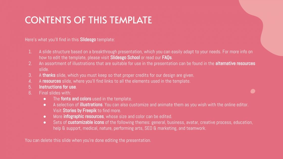 Sepsis Breakthrough Google Slides and PowerPoint template