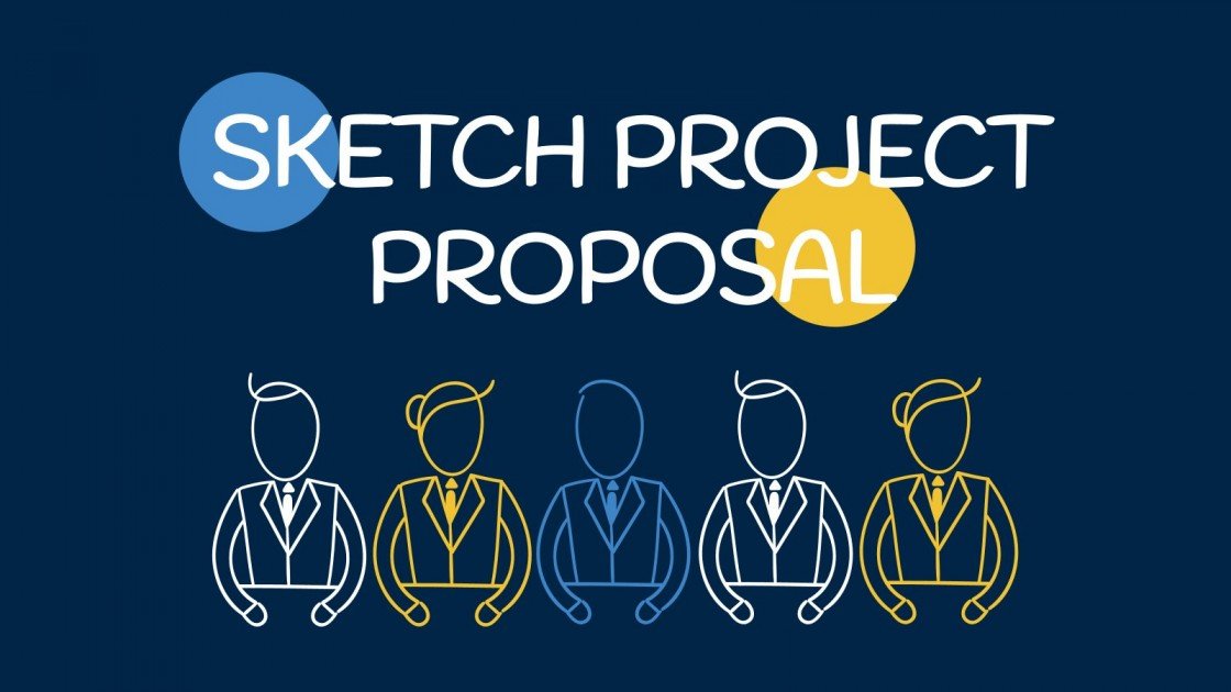 Sketch Project Proposal Google Slides & PowerPoint template
