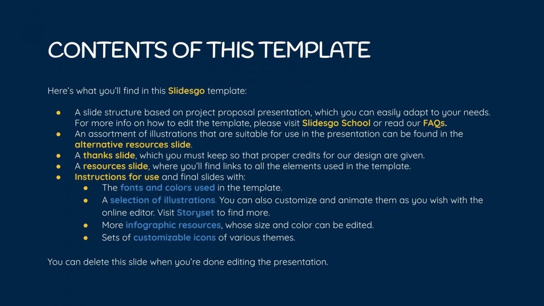 Sketch Project Proposal Google Slides & PowerPoint template
