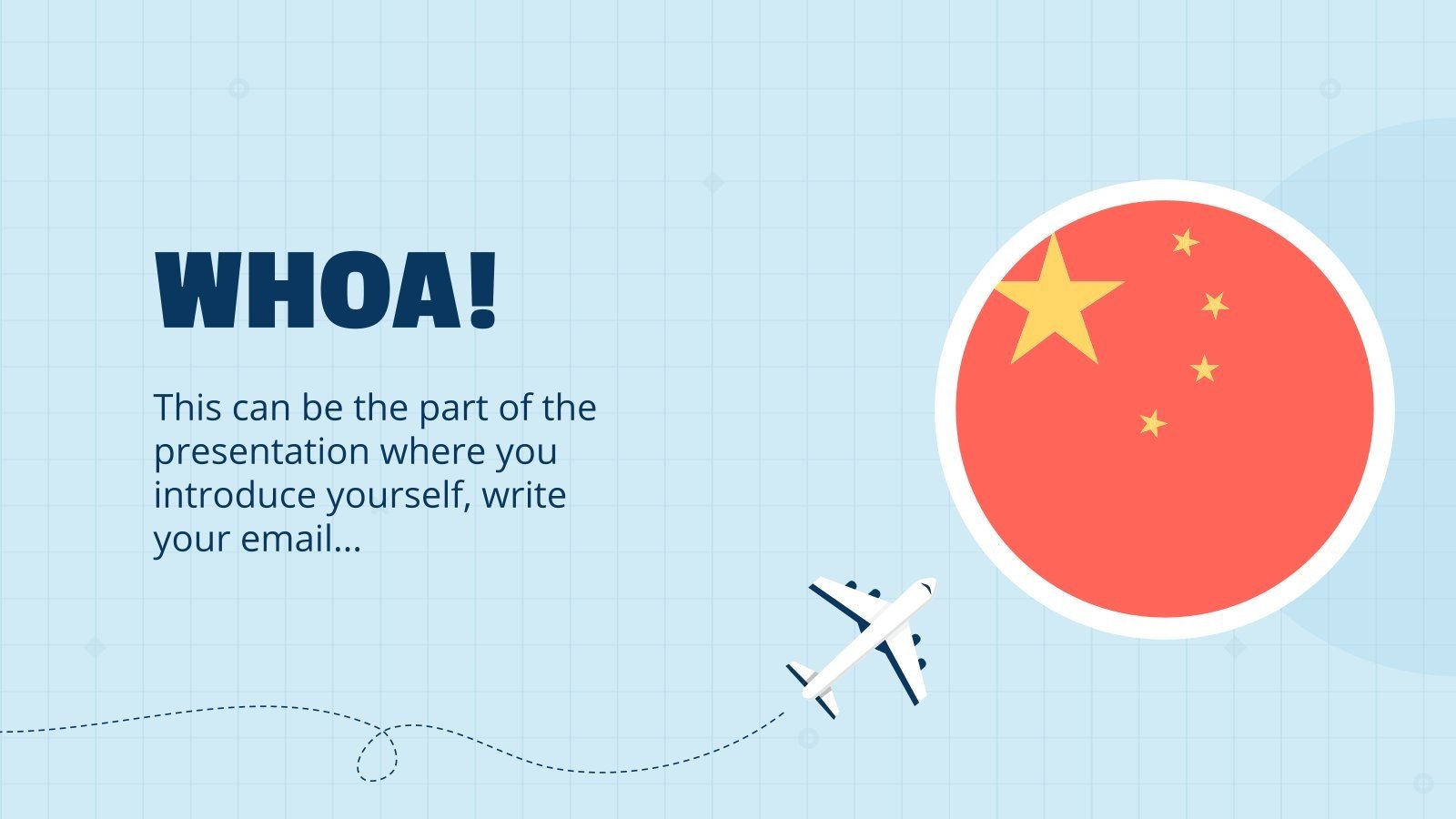 Flags of the World Plan Google Slides & PowerPoint template