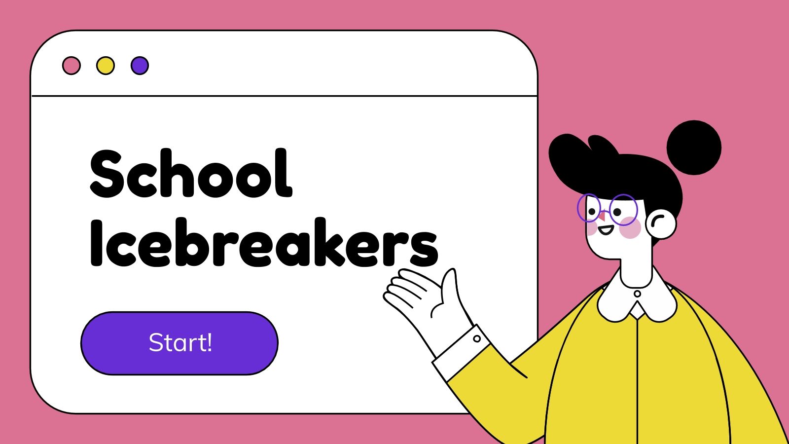 School Icebreakers Google Slides and PowerPoint template
