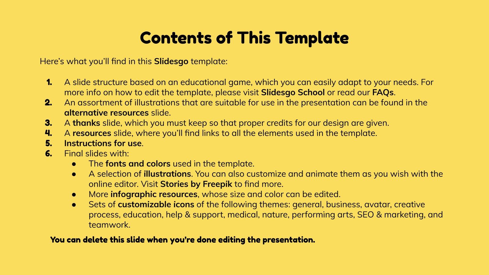 School Icebreakers Google Slides and PowerPoint template