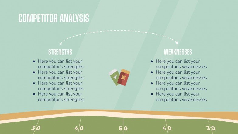 American Football Annual Championship MK Campaign | Google Slides & PPT
