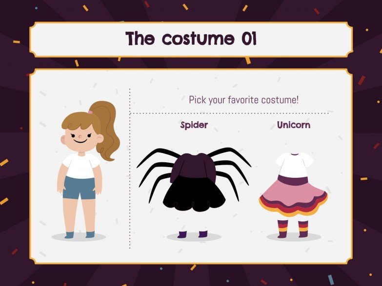 Choose Your Carnival Costume! | Google Slides & PowerPoint