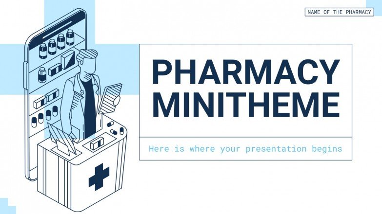 Free Pharmacy-themed templates for Google Slides and PPT