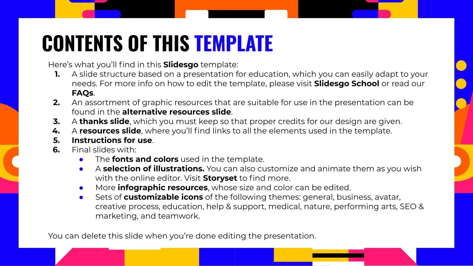 Musical Theater Conservatory | Google Slides & PowerPoint