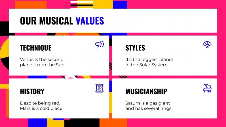 Musical Theater Conservatory | Google Slides & PowerPoint