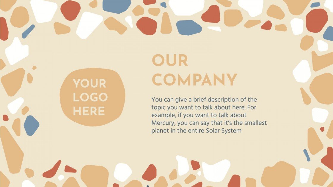 Cool Cream Background Pitch Deck | Google Slides & PowerPoint