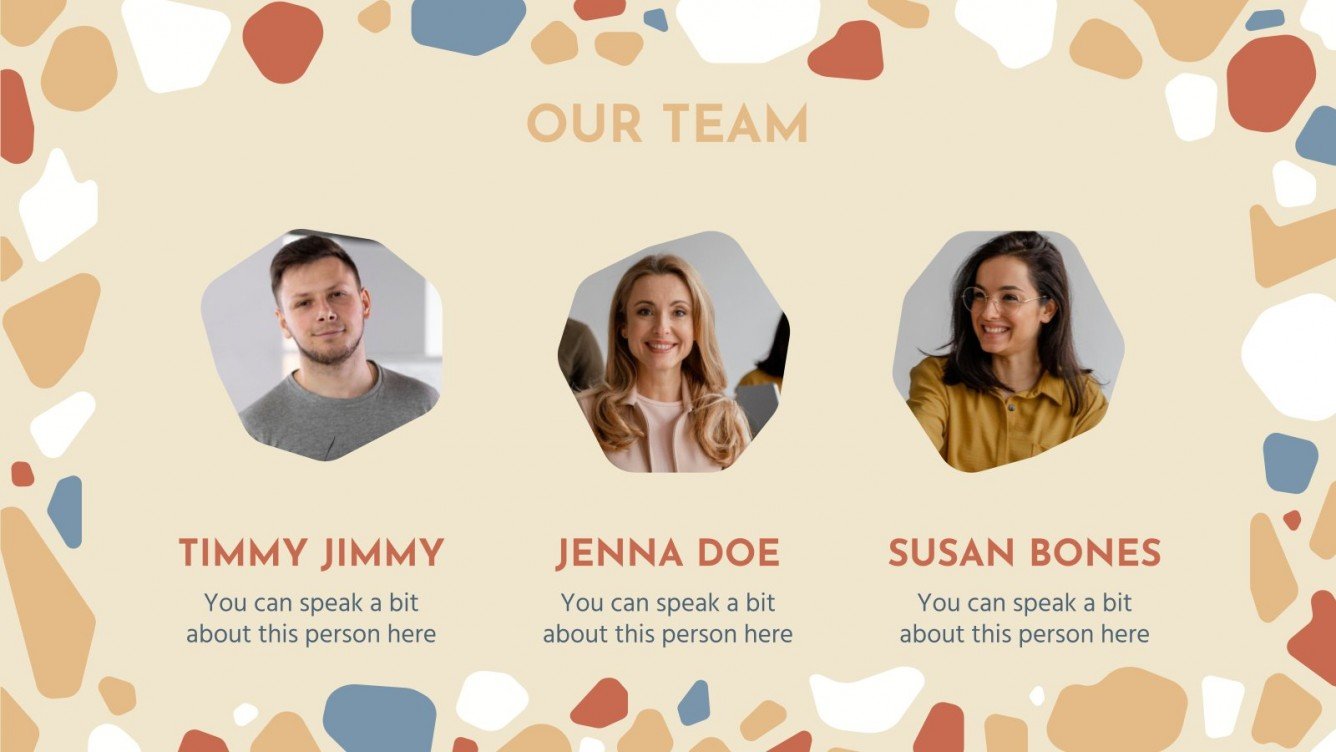 Cool Cream Background Pitch Deck | Google Slides & PowerPoint