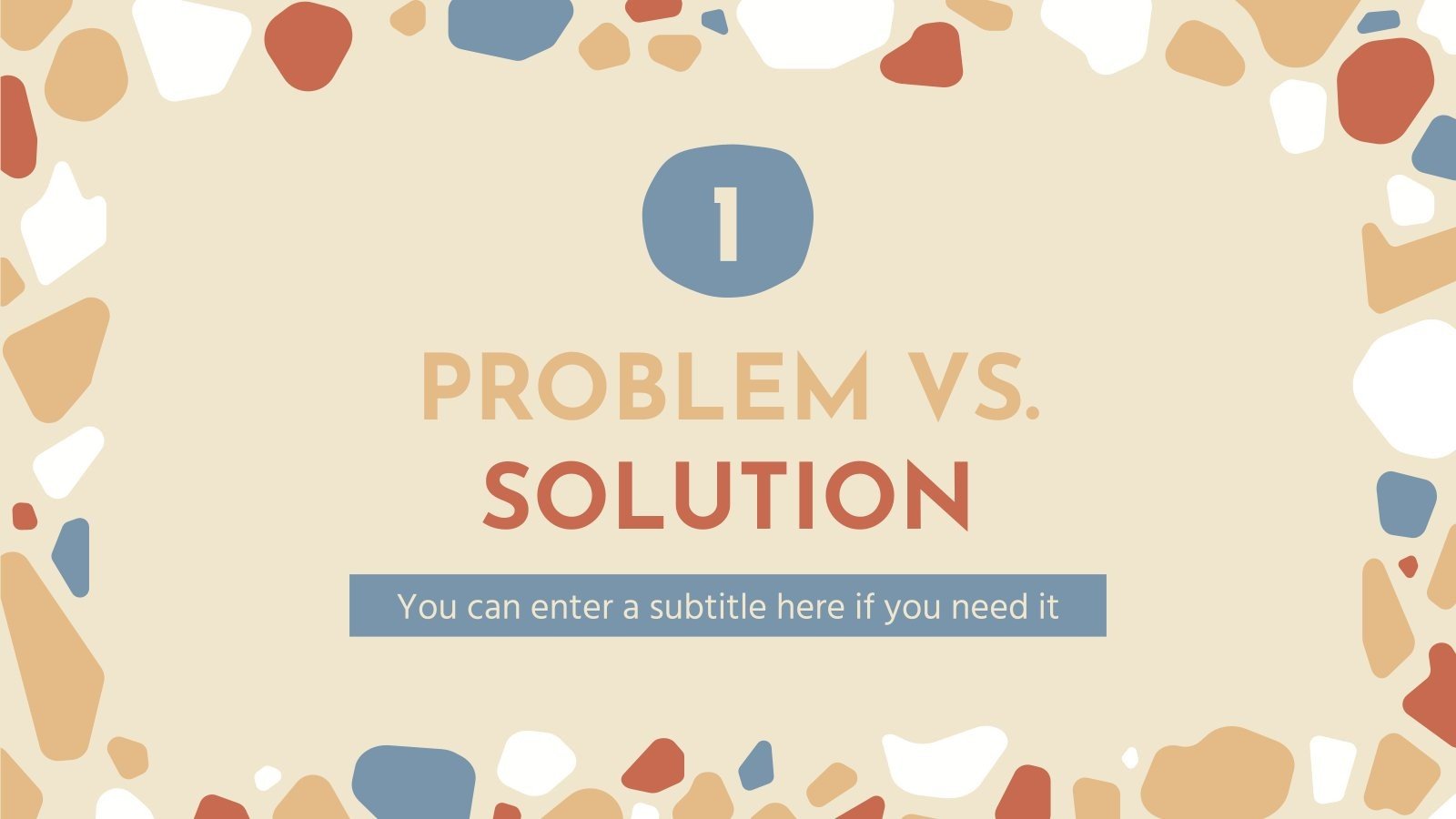 Cool Cream Background Pitch Deck | Google Slides & PowerPoint