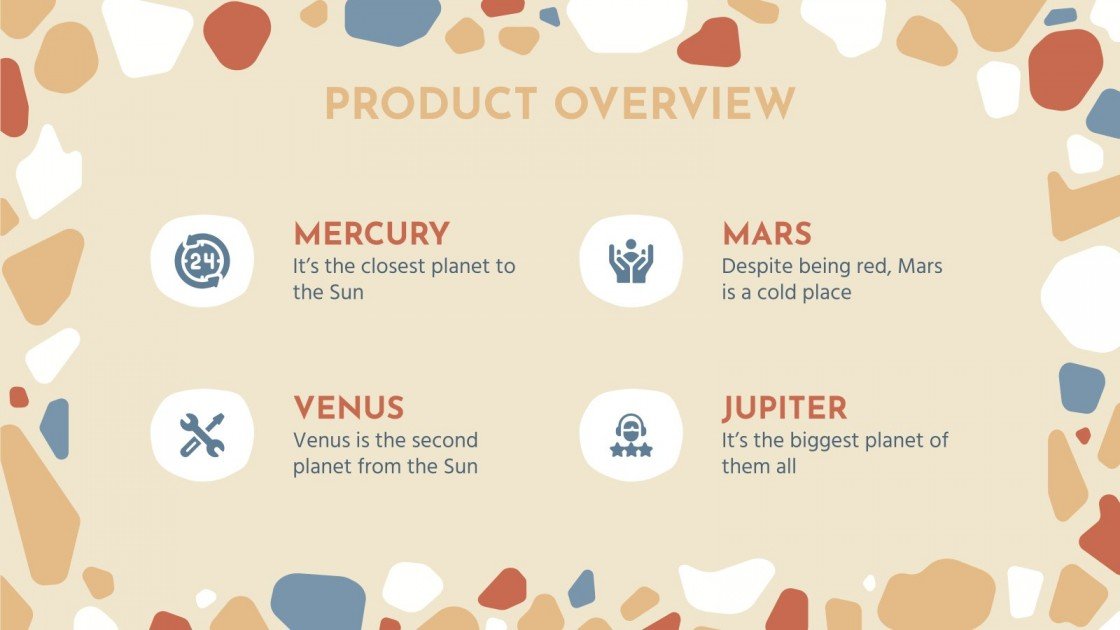 Cool Cream Background Pitch Deck | Google Slides & PowerPoint