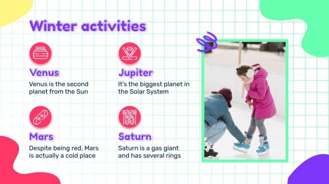 Neon Elementary School Yearbook | Google Slides & PPT