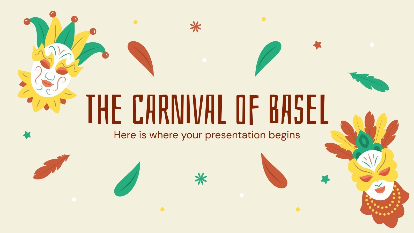 Free Carnival-themed Google Slides & PowerPoint templates
