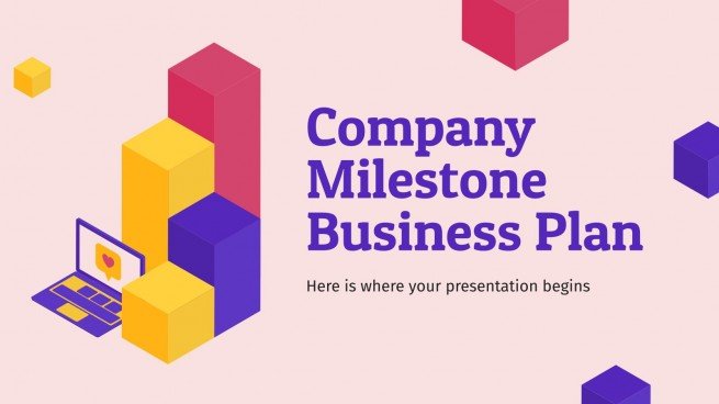 Company Milestone Business Plan | Google Slides & PowerPoint