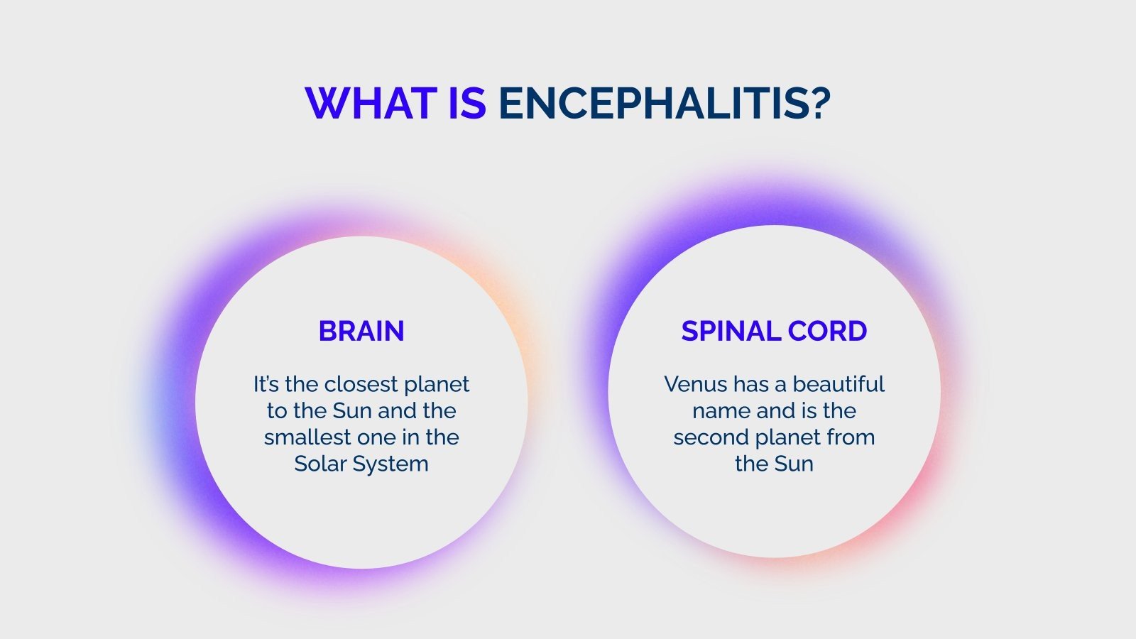 Encephalitis Brain Infection | Google Slides & PowerPoint