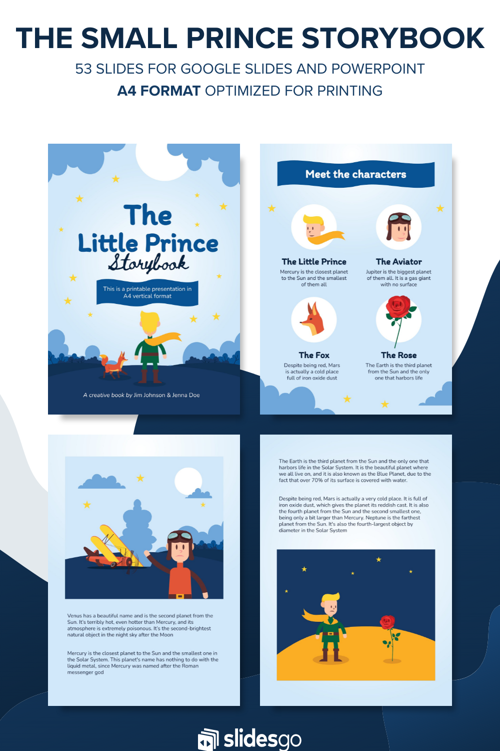 The Small Prince Storybook | Google Slides & PowerPoint